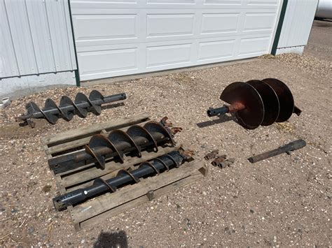 Bobcat Various Hydraulic Auger Bits Bigiron Auctions