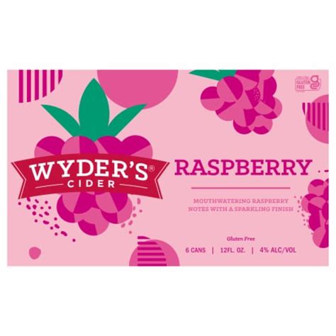 Wyders® Raspberry Hard Cider 6 Bottles 12 Fl Oz Kroger