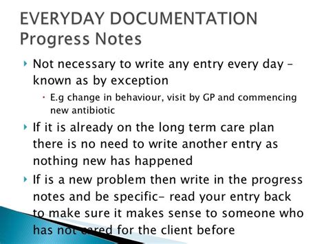 Progress Notes Aged Care Template Sfiveband Com