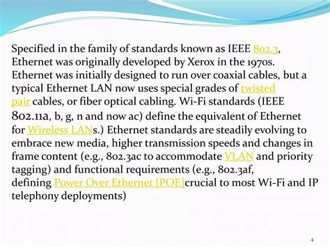 Ethernet Computer Network Pptx