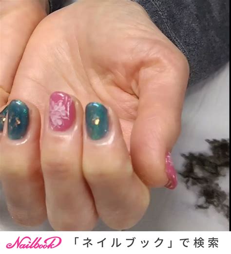 春オールシーズンハンドフラワーマグネット Kaoriのネイルデザイン No8069293 ｜ネイルブック