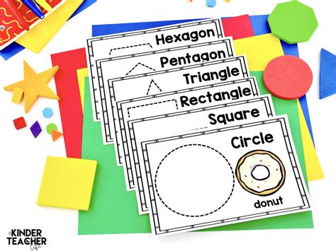 fun ways to teach 2d and 3d shapes a kinderteacher life