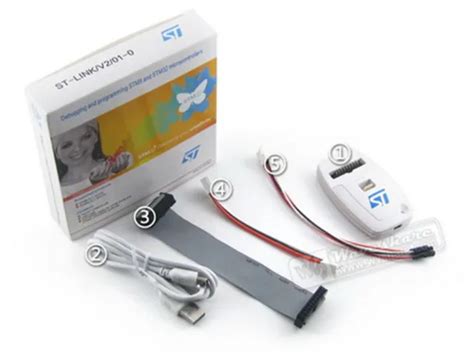 St Linkv2cn Stm8 Stm32 Jtag Swd Swim In Circuit Debuggerprogrammer