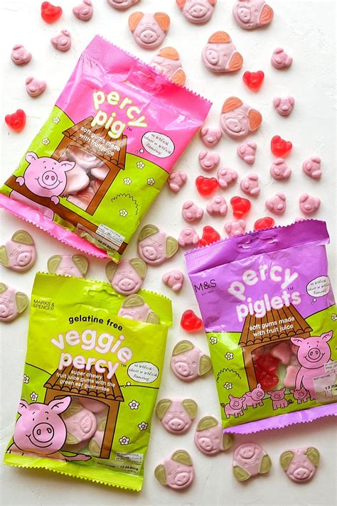 Percy Pig Turns 25 Domestic Gothess Percy Pig Pig Food Pig