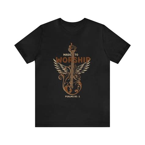 Made To Worship T Shirt Worship Shirt Guitar Shirts Worship Etsy