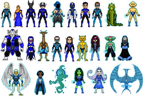 Blue Lantern Corps By Digikevin10 On Deviantart