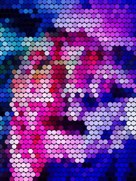 Fondo de textura de arte geométrico abstracto Foto Premium