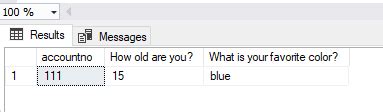SQL Server using pivot/transpose - Stack Overflow
