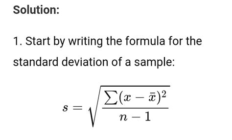 Solved Calculate Both The Sample And The Population Standard Deviations Course Hero