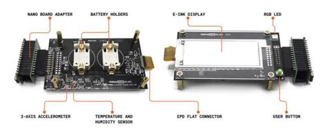 Epdk Matter Kit Is A Arduino Nano Epaper Display Development Board With