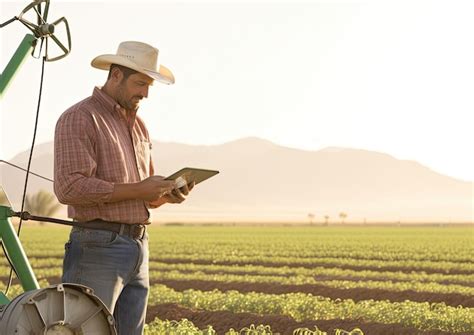 Trabajar como ingeniero agrónomo Foto Premium