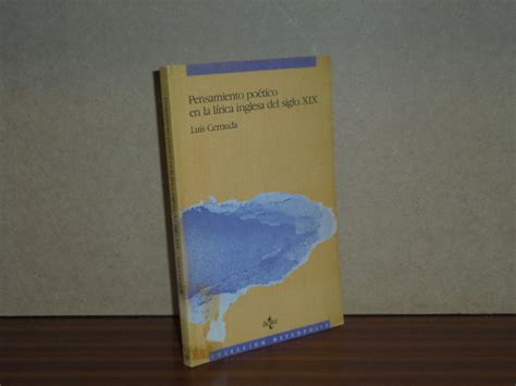 Pensamiento PoÉtico En La LÍrica Inglesa Del Siglo Xix