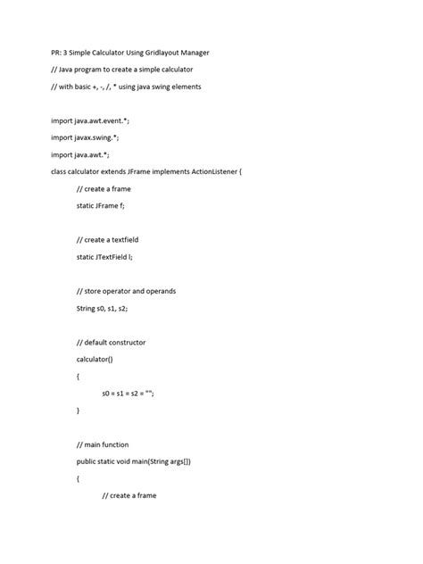 Ajp Pr3 Practical Program Pdf Object Oriented Programming Java Platform