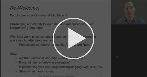 Welcome To Part B Introduction Course Wide Information And Software