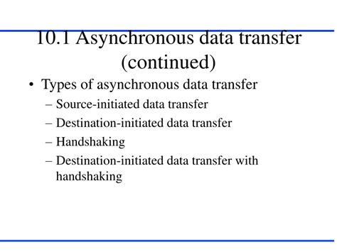Ppt Input Output Organization Types Of Data Transfer Bus