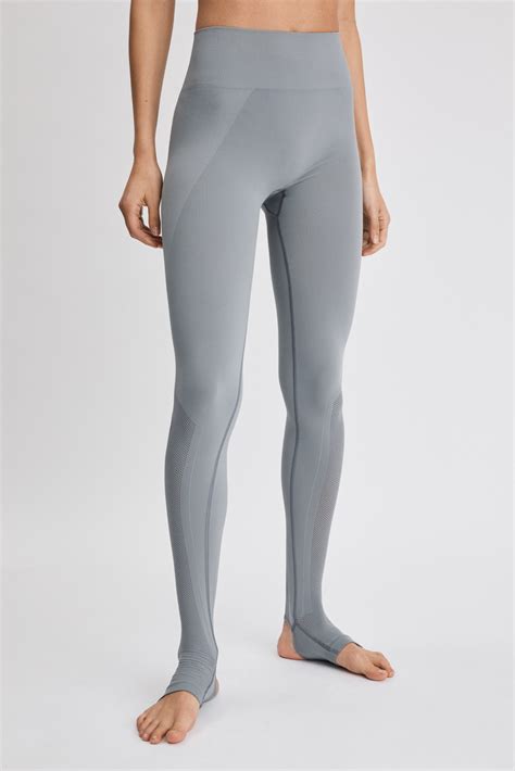 Seamless Open Heel Mesh Legging Black Mesh Leggings Legging Open Toed Heels
