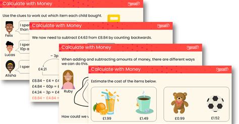 Calculate With Money Teaching Powerpoint Classroom Secrets