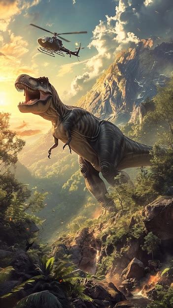 Premium Photo Dinosaur Visual Photo Album With Full Of Prehistoric