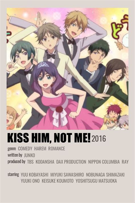 Kiss Him Not Me In 2021 Anime Canvas Anime Titles Anime Films