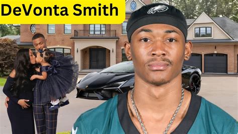 Nfl Player Devonta Smith`s Wife Daughter Age House Cars Lifestyle