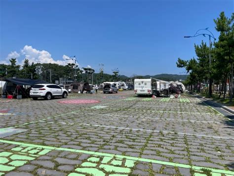 경주 감포해수욕장 나정고운모래해변 오토캠핑장 바다수영 물놀이 샤워장 주차 화장실 네이버 블로그