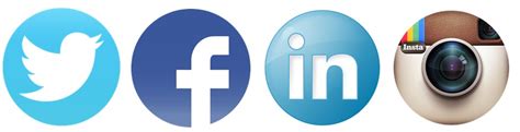 Facebook Twitter Linkedin Icon At Collection Of