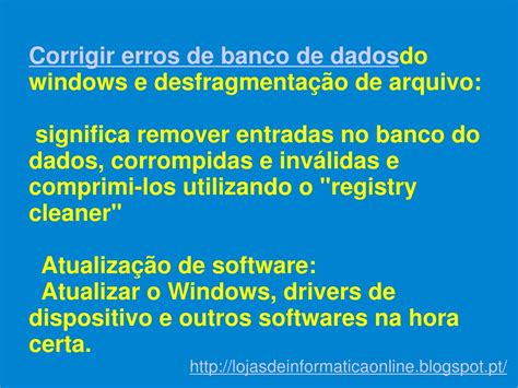 Ppt Possivel Corrigir Erros Do Pc Powerpoint Presentation Free