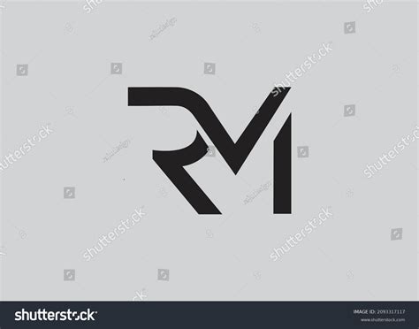 Rmmr Letter Designs Logo Icons Stock Vector Royalty Free 2093317117 Shutterstock