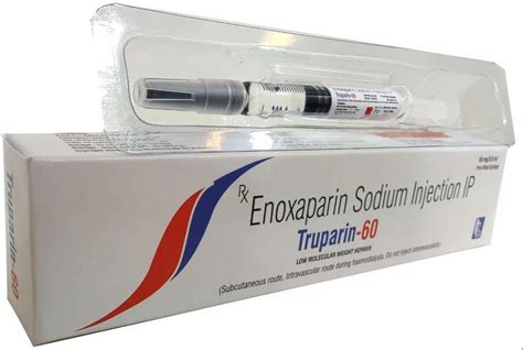 Enoxaparin Sodium 60mg Pre Filled Syringe Injection At ₹ 165 0 Piece