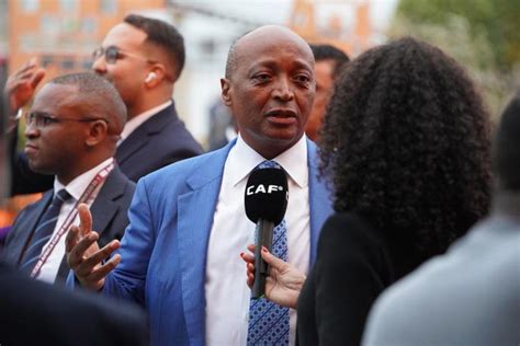 Le Sud Africain Patrice Motsepe Prêt à Rempiler à La Tête De La