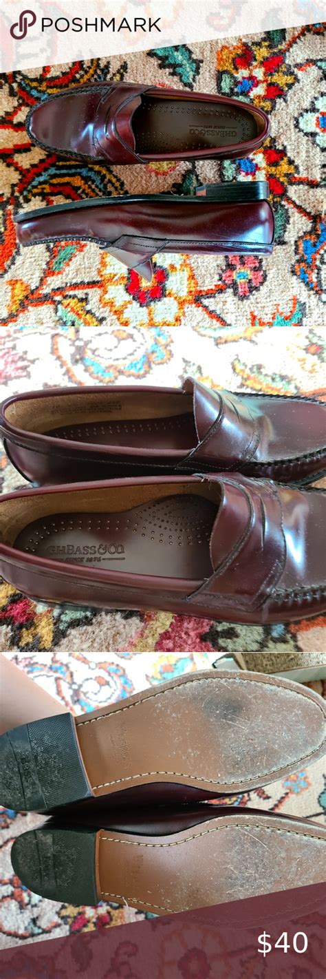 Bass Penny Loafers Penny Loafers Velvet Dress Shoes Men Shoes Size