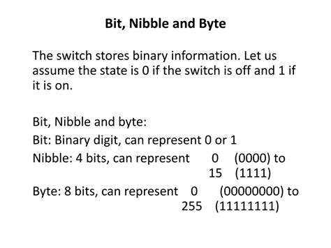 Nibble Is How Many Bits At Gwen Mayer Blog