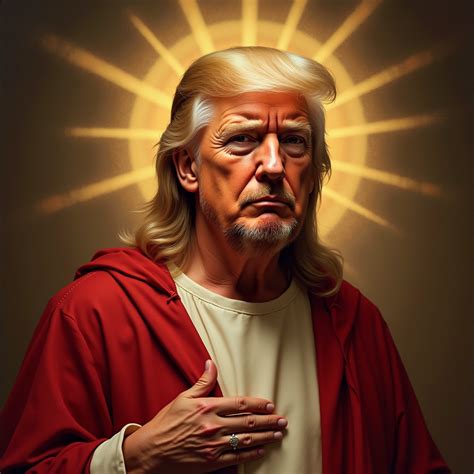 Donald Trump As Jesus Christ Stable Diffusion Online