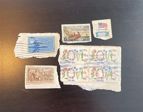 Sorting Kiloware What Causes This Stainingdiscoloration Rphilately