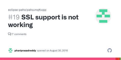 Ssl Support Is Not Working · Issue 19 · Eclipse Pahopahomqttcpp