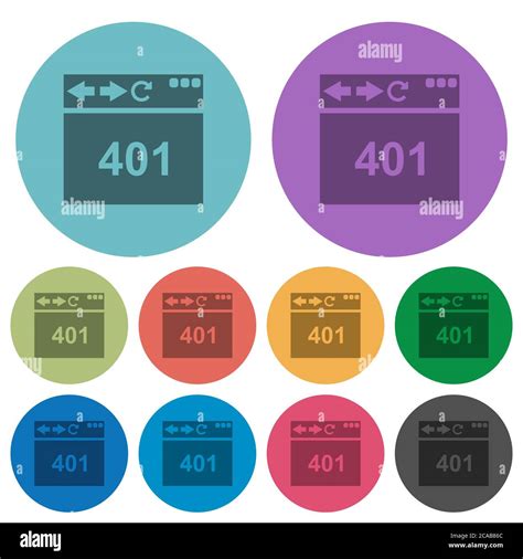 Error 401 Background Cut Out Stock Images And Pictures Alamy