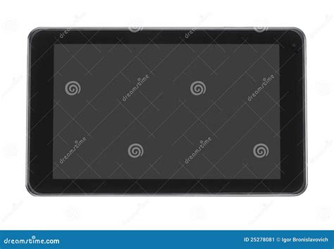 Note With Grey Blank Screen Stock Image Image Of Blank Industry