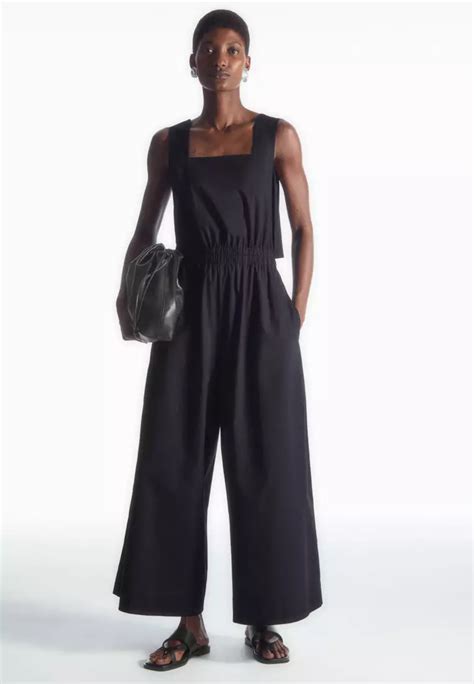 Buy Cos Gathered Open Back Jumpsuit Online Zalora Malaysia