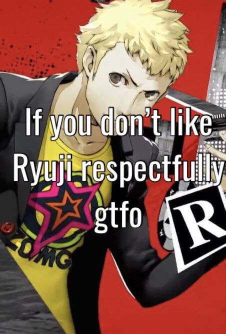 Pin De Bum Bum Em Ryuji Lovers Floresta Desenho Persona 5 Persona