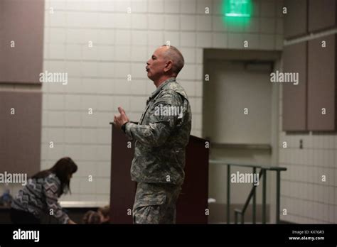 US Army National Guard Change Of Command Ceremony Stock Photo Alamy