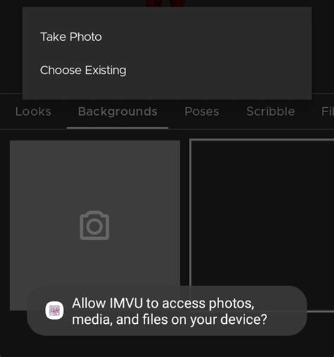 cant upload photos or anything 😐 r imvu