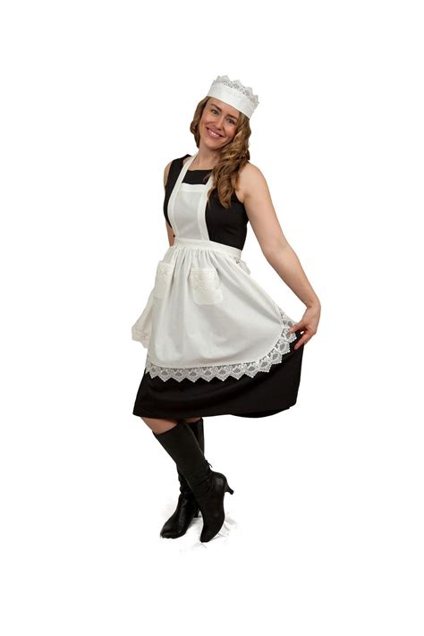 Quality White Lace Headband And Small Ecru Full Lace Apron