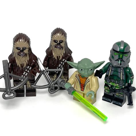 Kashyyyk Wookies Yoda Commander Gree Brick Frontier