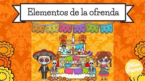 Significado De Los Elementos De Una Ofrenda De DÍa De Muertos