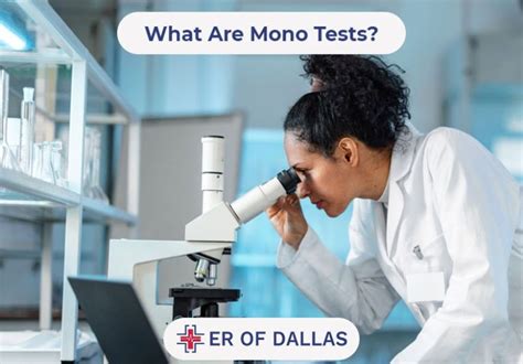 How To Use Mono Test Guide ER Of Dallas TX