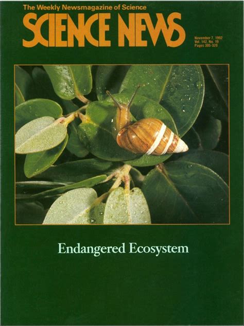 November 7 1992 Science News