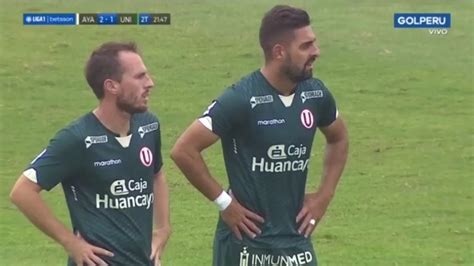 Video Universitario De Deportes Vs Ayacucho Fc Luis Urruti Casi