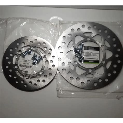 PIRINGAN DISC CAKRAM DEPAN BELAKANG KLX 150 SET BAUT DISC 12 PCS