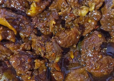 Resep Rica Rica Daging Sapi Oleh Tharry Manyun Lestari Cookpad