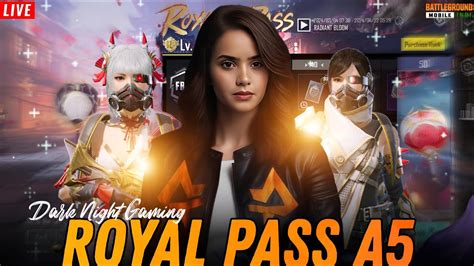 BGMI LIVE WITH DARK NIGHT II GIRL GAMER IS LIVE II Bgmilive Girlgamer
